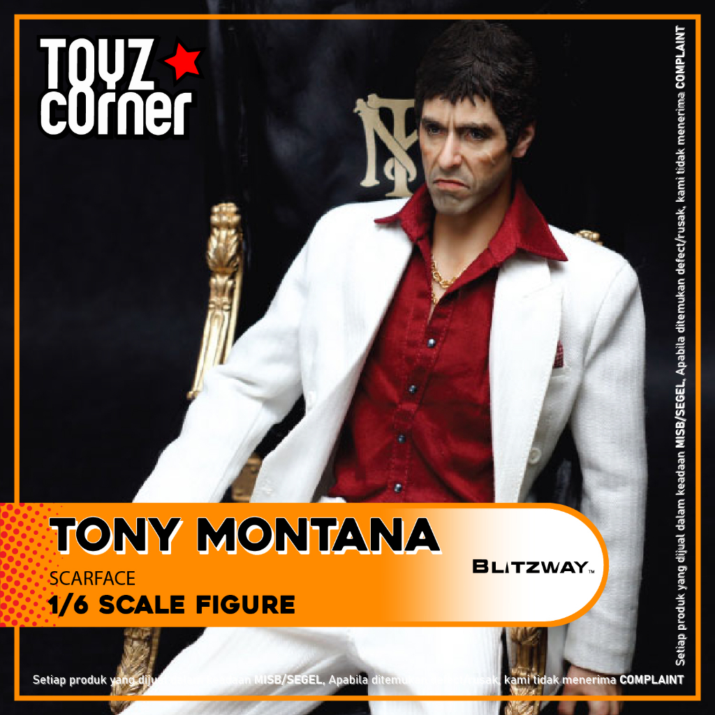 Jual Toyz Corner - Blitzway Sixth Scale Figure Scarface - Tony Montana ...