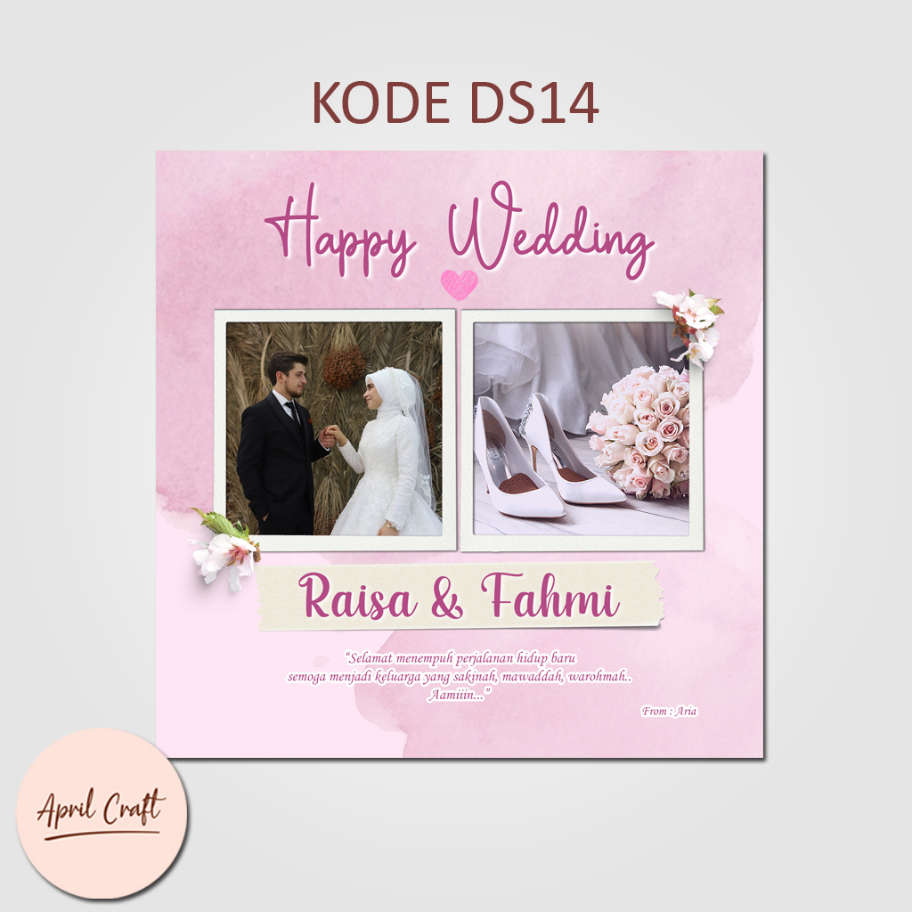 Jual Cetak Foto Kado Wisuda Hadiah Ulang Tahun Pernikahan Bingkai Foto ...