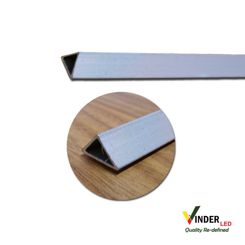 Jual Kap Housing LED Strip - LED Bar Sudut Segitiga Alumunium NON COVER ...