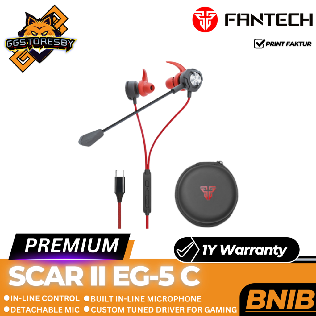 Jual Fantech Scar Ii Eg5C Premium Earphone | Shopee Indonesia