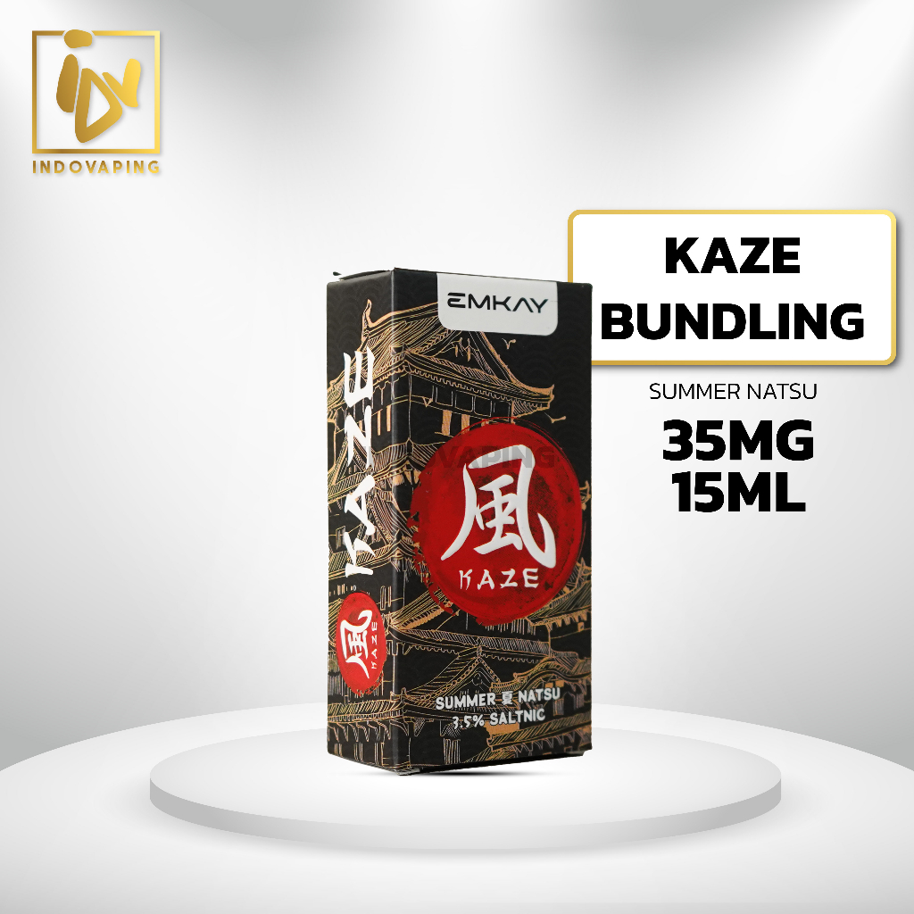 Jual Liquid Vapor Vape - Bundling Kaze Summer Natsu 2x15ml By Emkay ...
