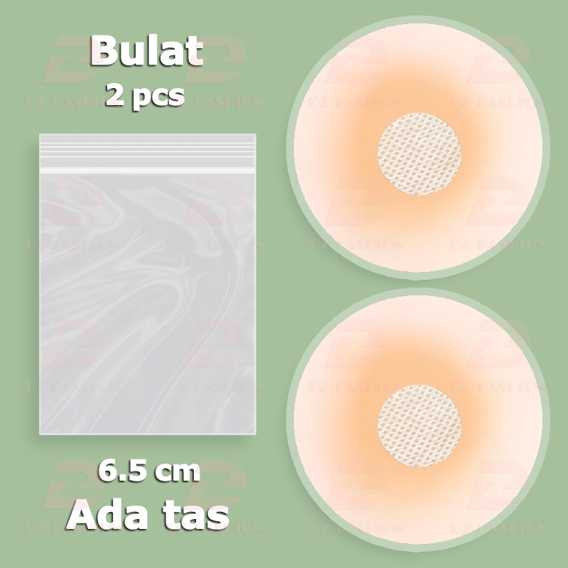 Jual 2 Pcs Nipple pad silicone reusable Bra tempel silikon Penutup ...