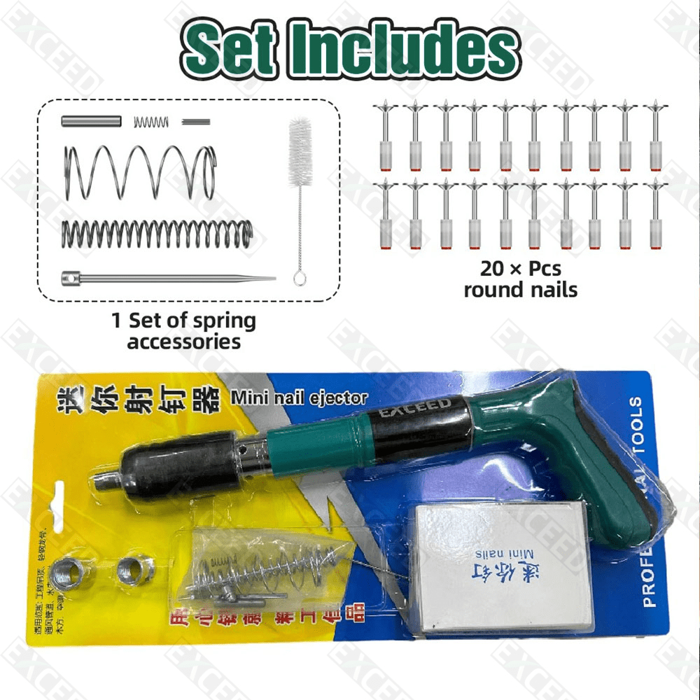 Jual EXCEED Manual Steel Nail Gun Alat Paku Keling Pistol Paku Tembak ...