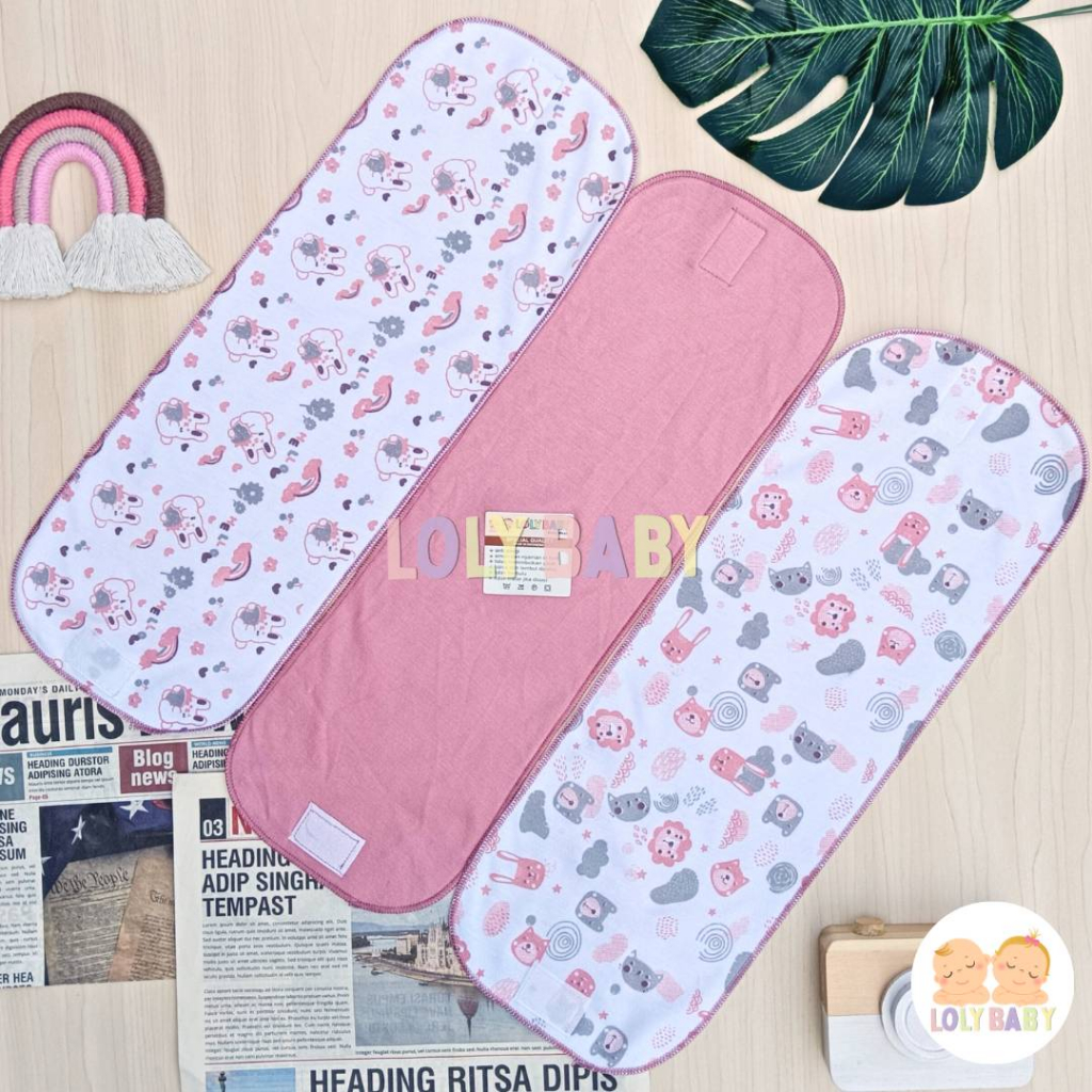 Jual 6 Pcs Gurita PEREKAT Bayi Baru Lahir SERIAN PINK Merk LOLY BABY ...