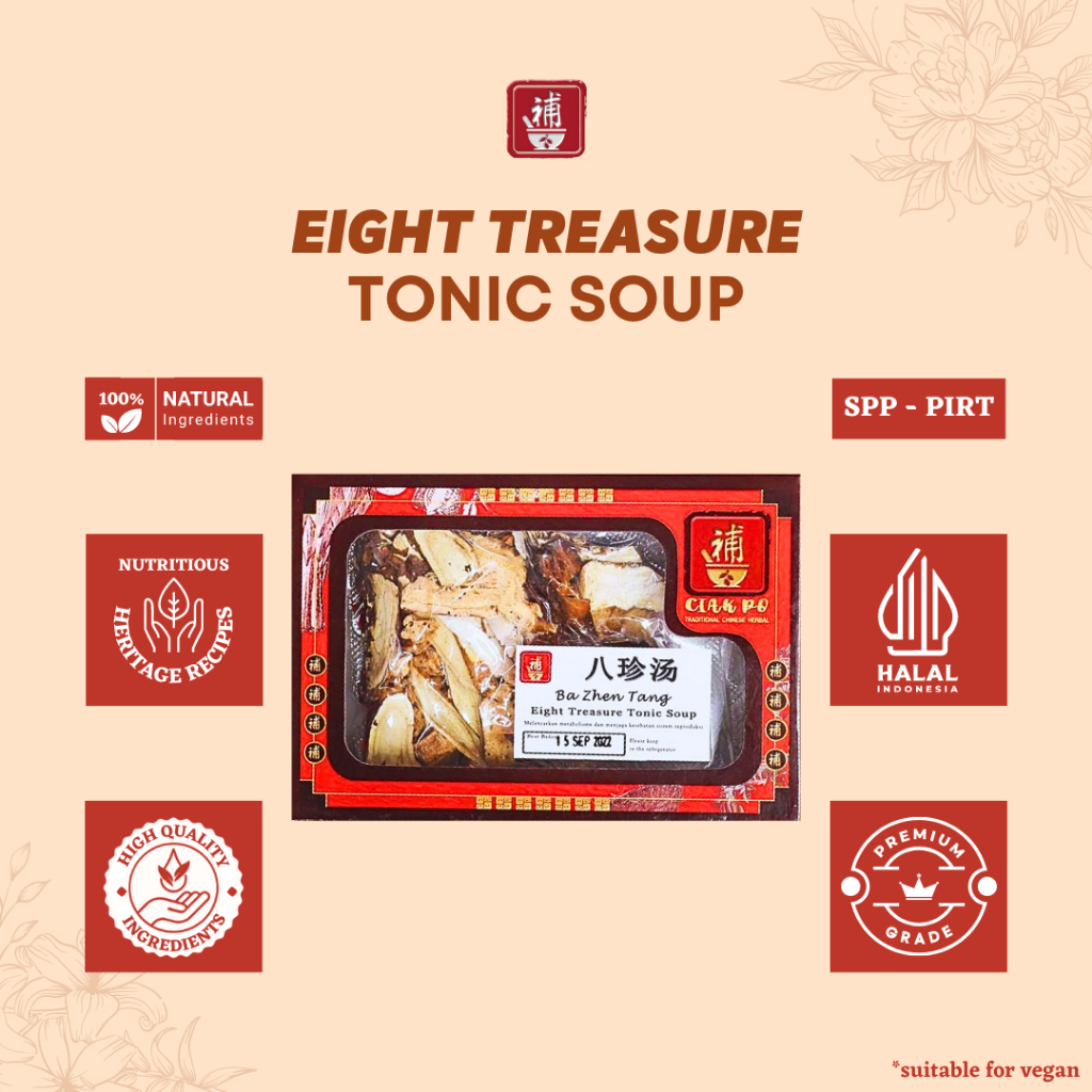 Jual Ciak Po - Ciakpo Tim Ayam Obat Eight Treasure Tonic Soup | Shopee ...