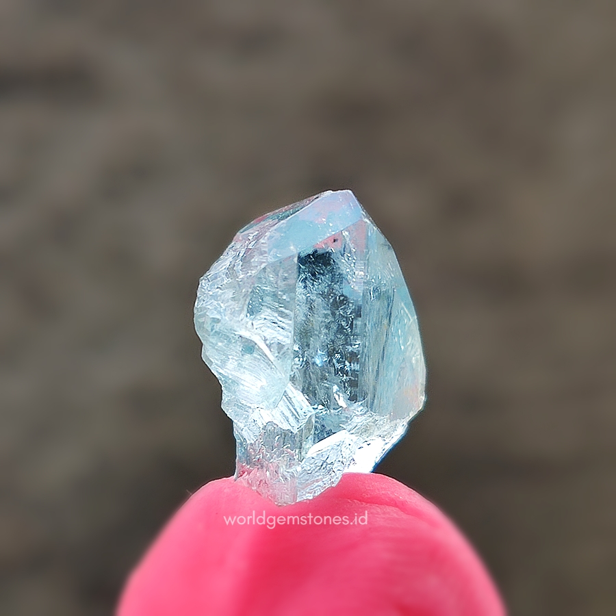 Jual 2.67.1 - Natural Blue Euclase RARE Crystal AAA - for mineral ...