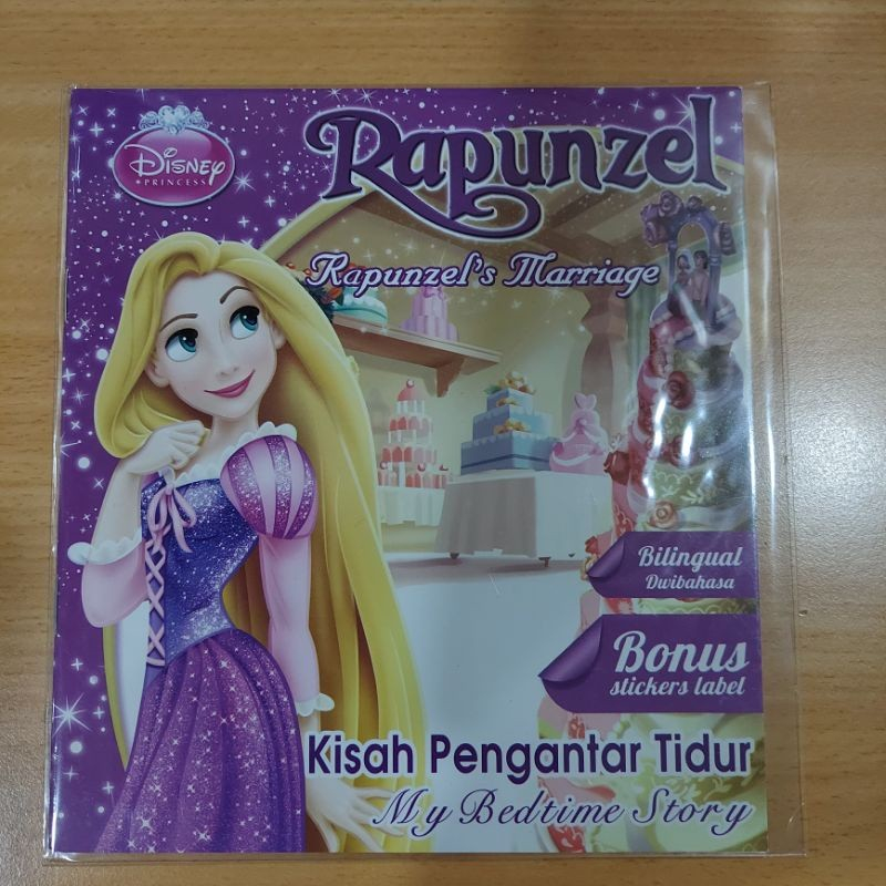 Jual Girls Story Book Rapunzel's Marriage Buku Kisah Pengantar Tidur | Shopee Indonesia
