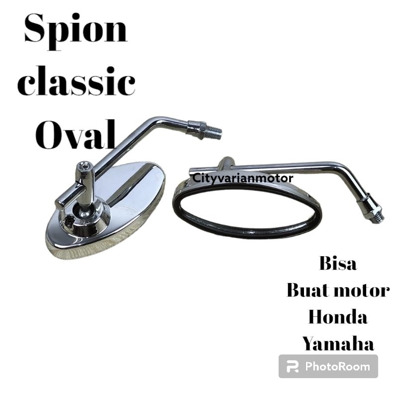 Jual SPION OVAL CLASSIC SEPION SPION CB CLASSIC KLASIK GL PRO TIGER REVO MEGAPRO CB150 CB70 ...