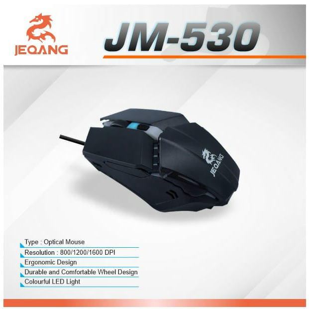 Jual Mouse JM-530 game competitive mouse JEQANG | Shopee Indonesia