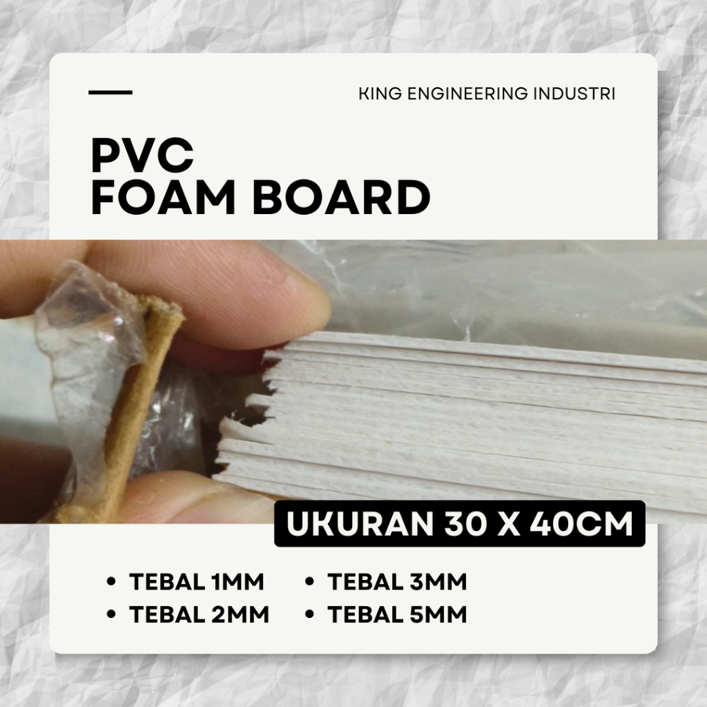 Jual Pvc sheet ukuran 30x40cm Pvc sheet lembaran Pvc sheet 3mm Pvc ...