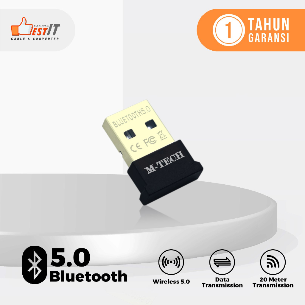 Jual M-Tech Bluetooth USB Dongle V5.0 Adapter | Shopee Indonesia