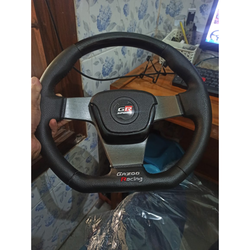 Jual Setir Model D / Setir variasi 14 inci / Setir Gazoo Racing ...