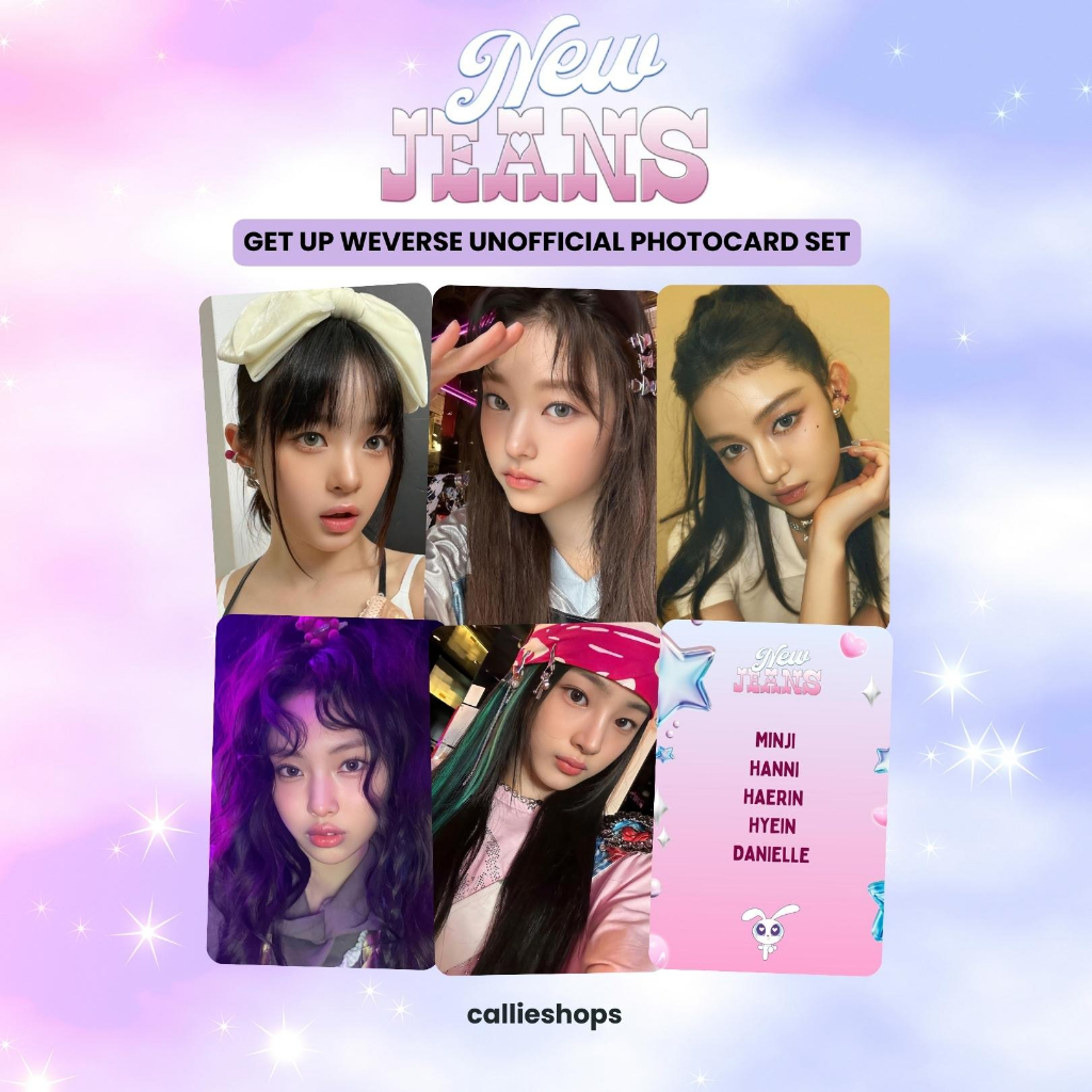 Jual [READY] [SET] NewJe@ns 'Get Up' Weverse Hyein Haerin Danielle ...