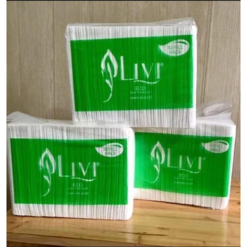 Jual LIVI ECO TISU FACIAL 600 SHEETS / TISSUE FACIAL LIVI | Shopee ...