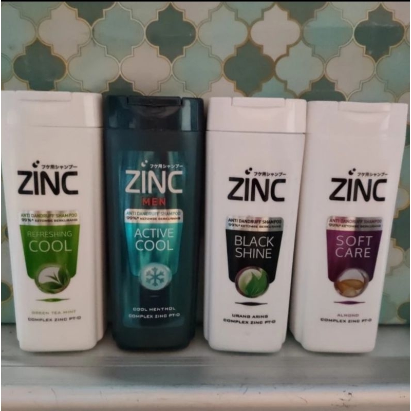 Jual Shampoo ZINC botol kemasan 70ml | Shopee Indonesia