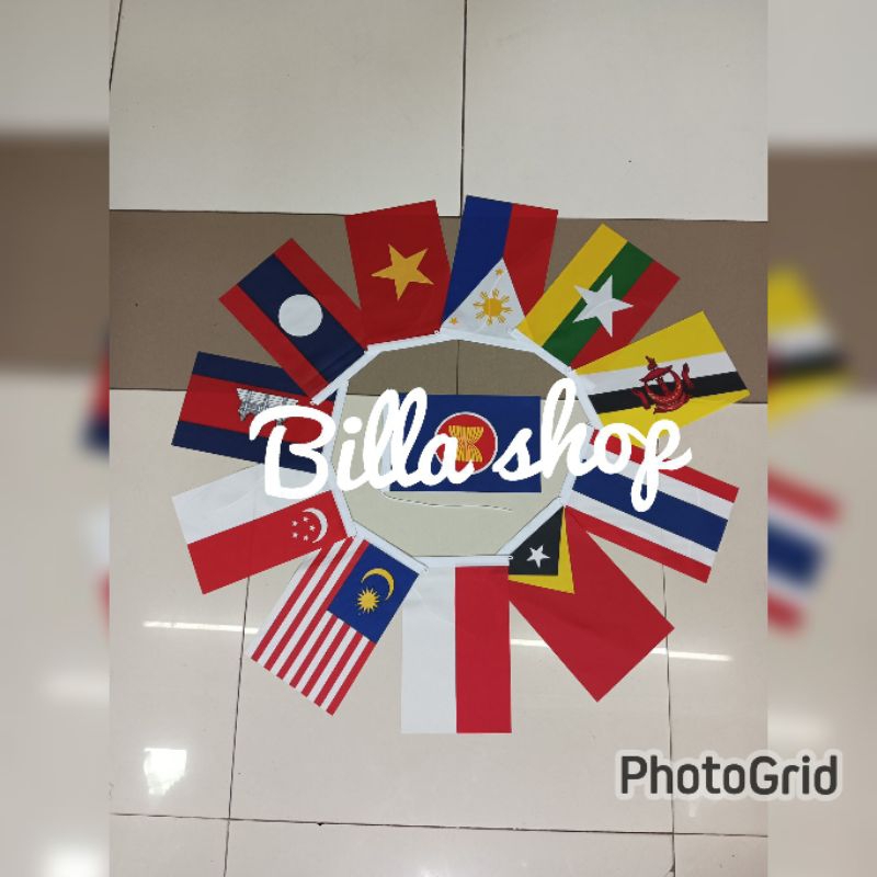 Jual Bendera Meja Negara Asean | Shopee Indonesia