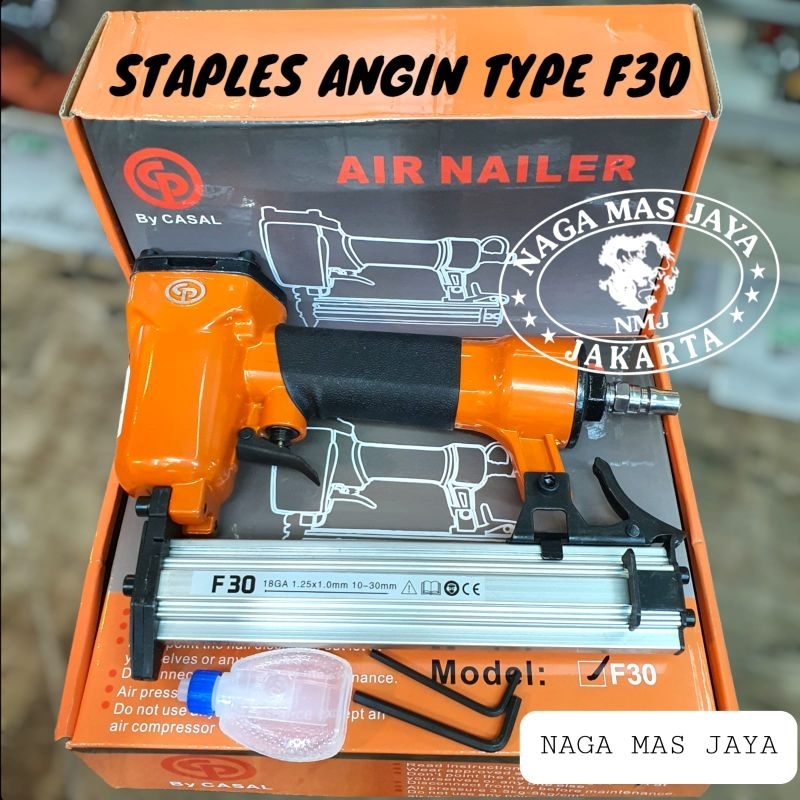 Jual MESIN PAKU TEMBAK ANGIN LURUS F30 CP CASAL / STAPLES ANGIN F30 LURUS MERK CP CASAL / AIR ...