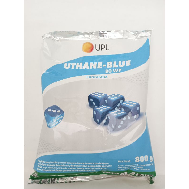 Jual UTHANE BLUE 80 WP 800 Gram FUNGISIDA mancozeb busuk daun busuk ...
