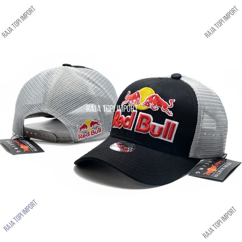Jual Topi Baseball Red Bull Import - Topi Racing Motorgp - Topi Marc ...