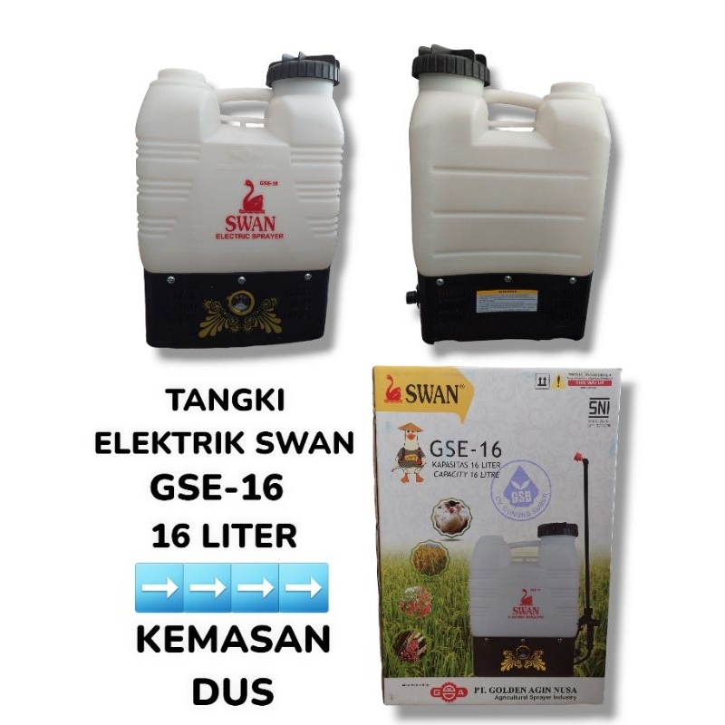 Jual TANGKI ELEKTRIK SWAN GSE-16 BLACK | Shopee Indonesia