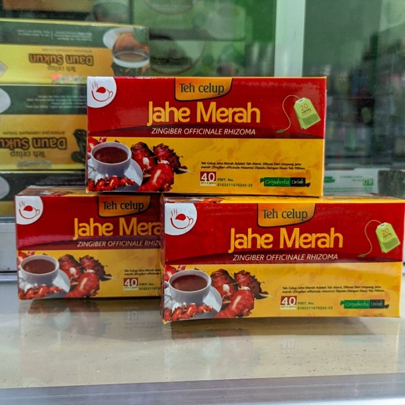 Jual Teh Herbal Jahe Merah Mengobati Pegal Linu Ej Akulasi Dini Stamina ...