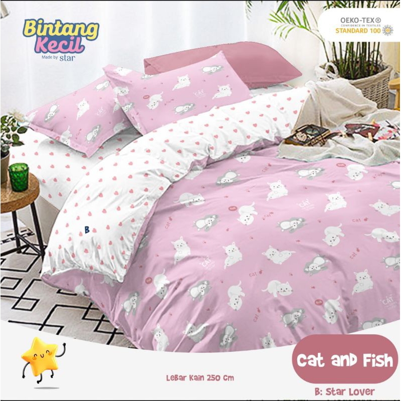 Jual Sprei Katun Motif ANIMAL CAT/KUCING ANAK Terbaru{ANTI GESER} Adem ...