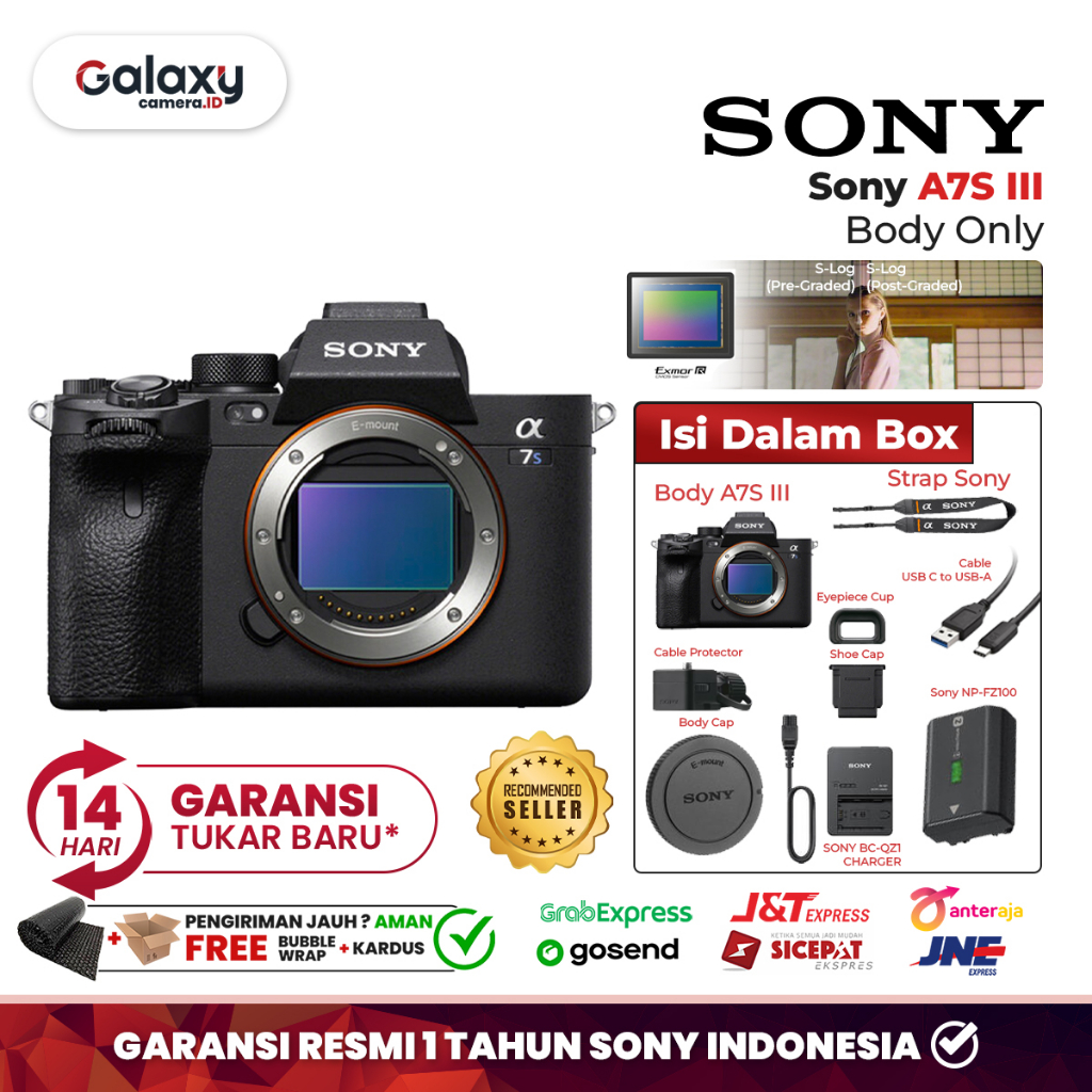 Jual Sony A7S III Body Only A7SIII A7SM3 A7S Mark3 A7S Mark III Resmi | Shopee Indonesia