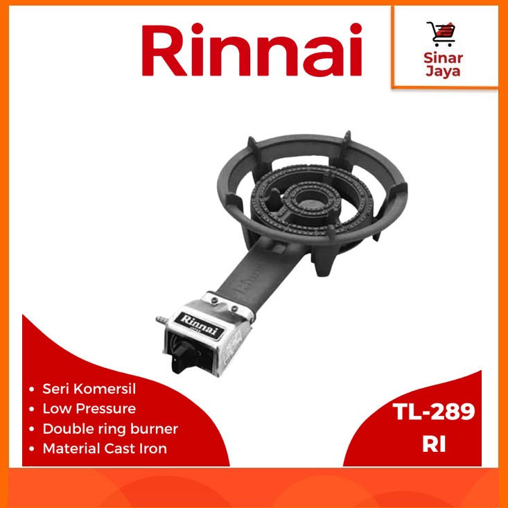 Jual RINNAI TL-289 RI Kompor Gas Komersial / Cor (Kompor Industri ...