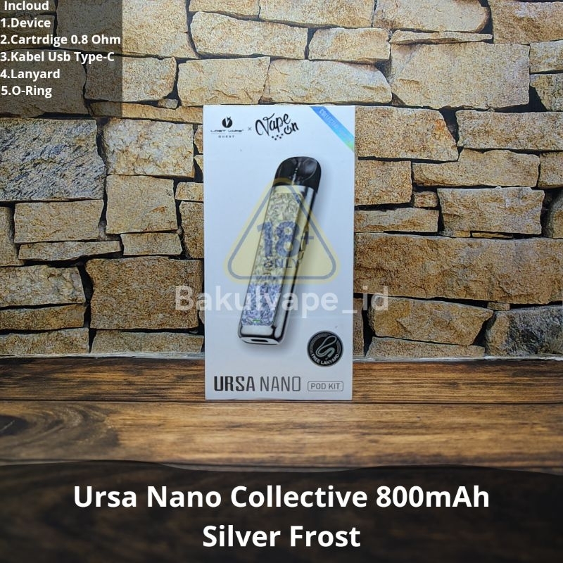 Jual Ursa Nano Pod Kit Collective 800 mAh Original (Warna Lengkap) By ...