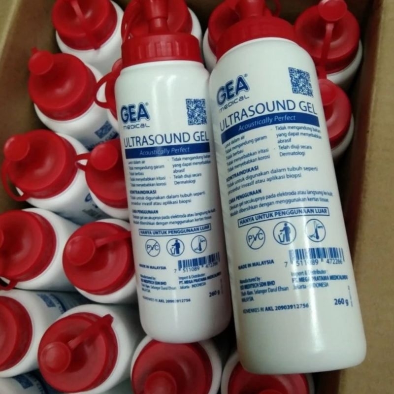 Jual Gea Ultrasound Gel USG / Gel IPL Ultrasound Hifu 260g | Shopee ...