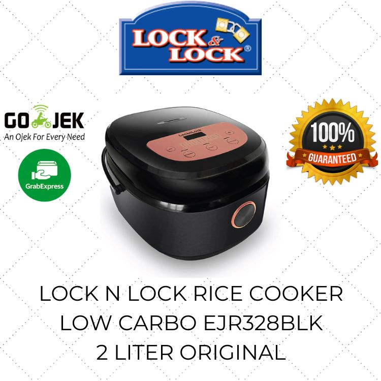 Jual LocknLock Rice Cooker Low Carbo Less Sugar Digital 2 Liter ...