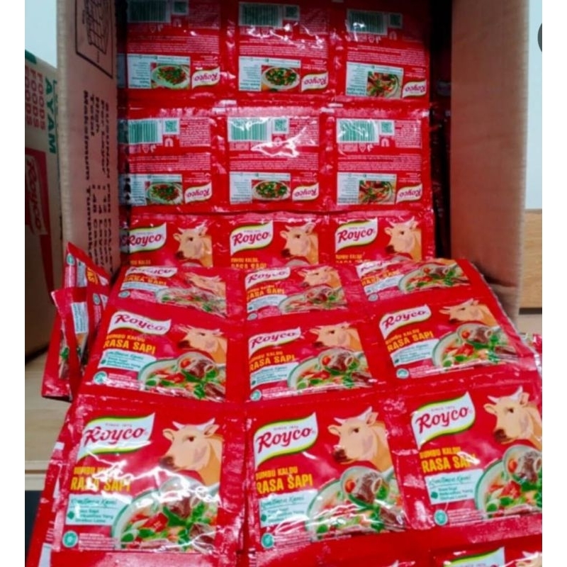 Jual ROYCO SAPI DAN AYAM 1RENCENG ISI 12 | Shopee Indonesia