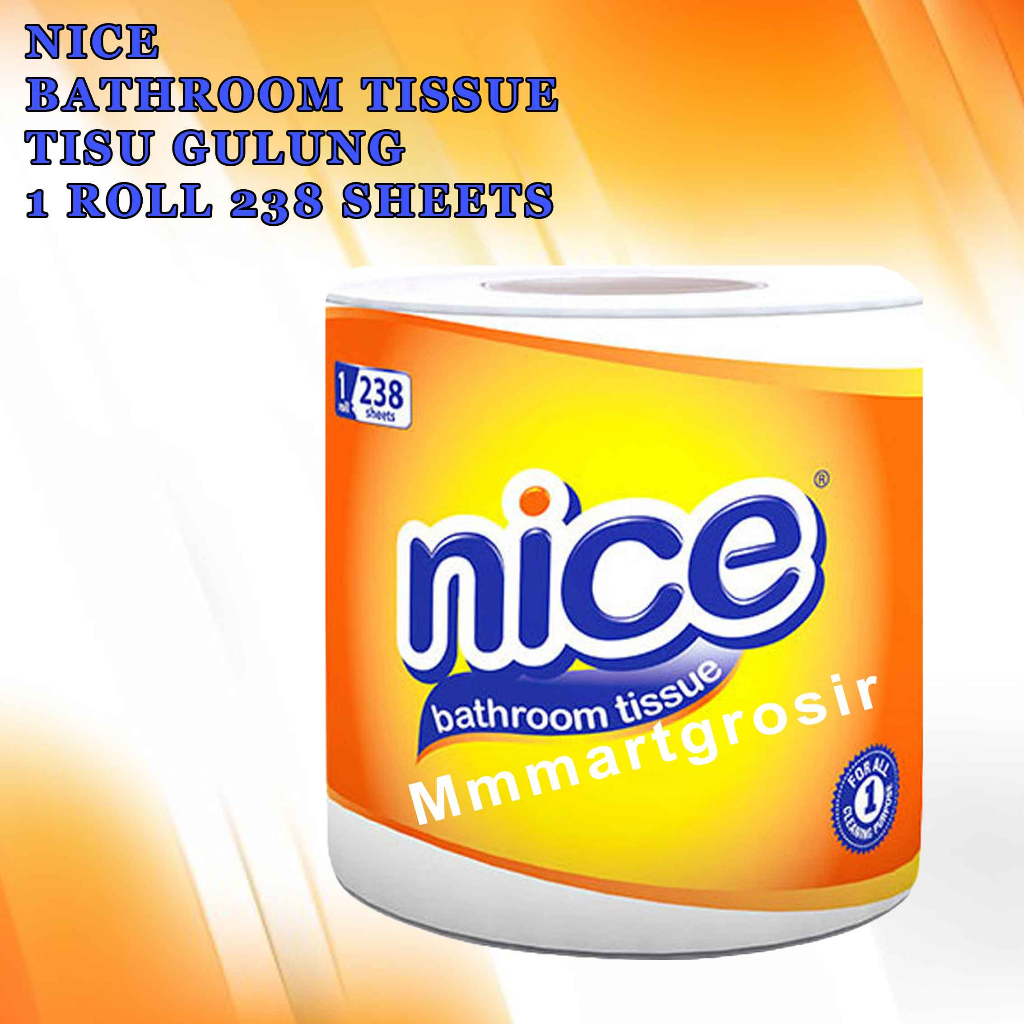 Jual Nice Tissue / Tissue Gulung / Tissue Toilet / 1 Rolls 238 Sheets ...