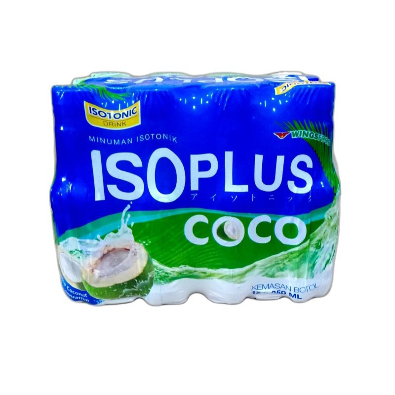 Jual ISOPLUS COCO / MINUMAN ISOTONIC 1 PACK ISI 12BOTOL | Shopee Indonesia