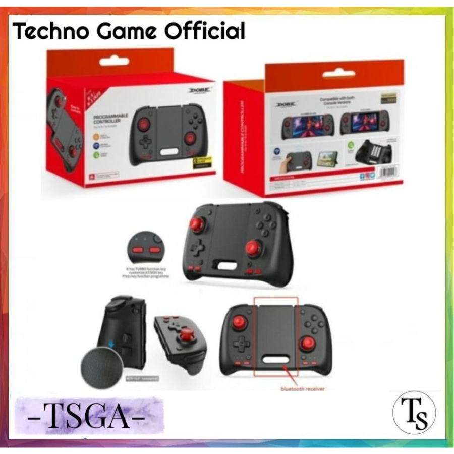 Jual Dobe Programmable Controller Switch Oled V1 V2 Split Gamepad TNS ...