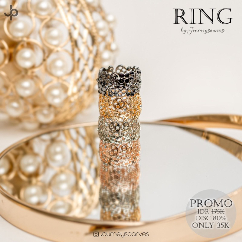 Jual RING HIJAB JOURNEY/ring hijab / ootd hijab | Shopee Indonesia