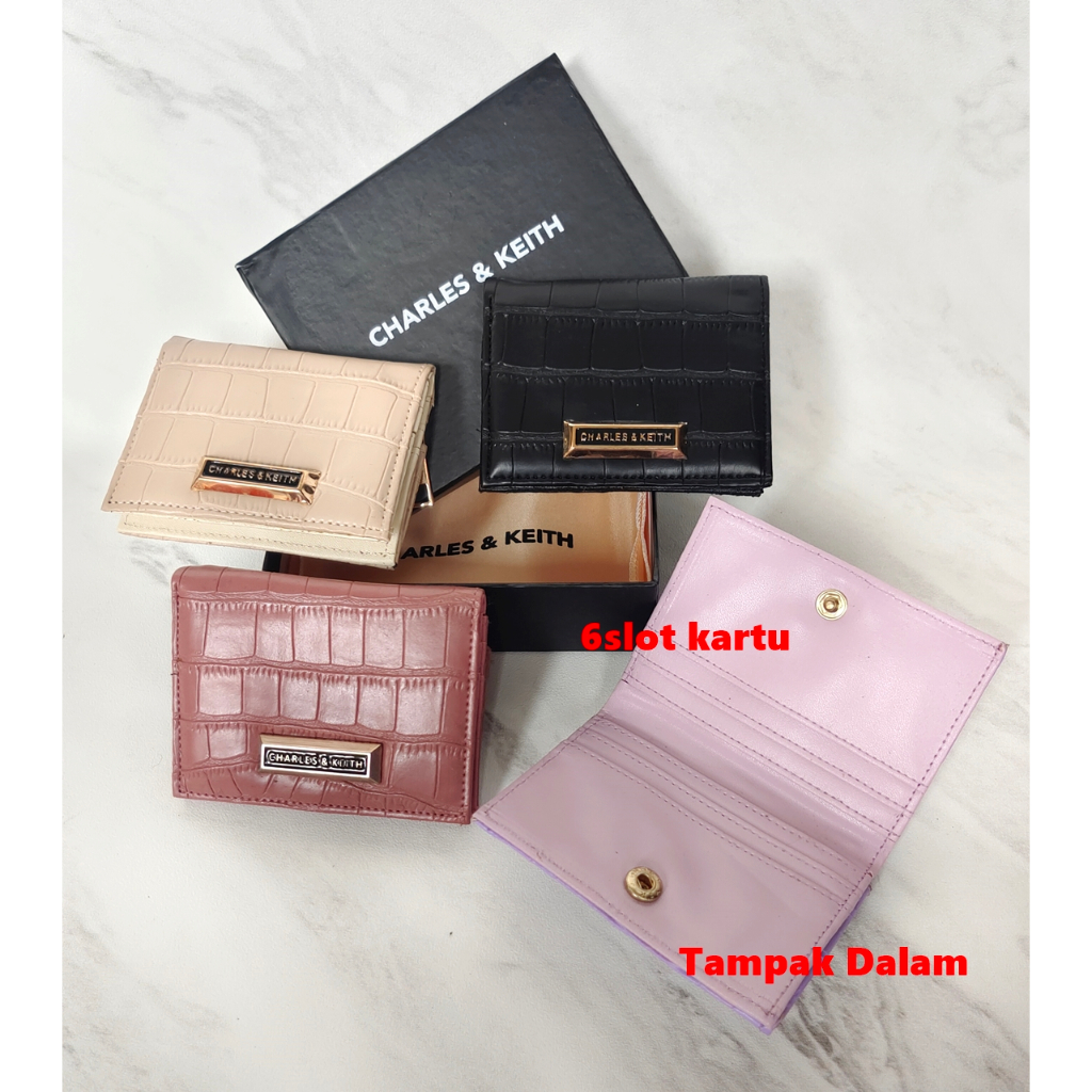 Jual DOMPET LIPAT MINI Croco / DOMPET MINI MAGNET CROCO wITH BOX ...