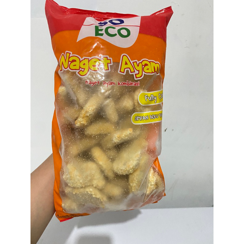 Jual nuget ayam so eco 1kg | Shopee Indonesia