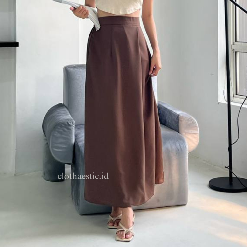 Jual Athena Skirt | A Line Maxi Skirt - Rok - Raya Collection - Rok ...