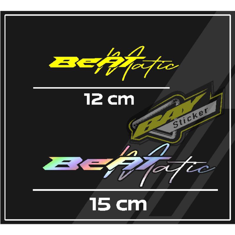 Jual stiker BEAT MATIC | Shopee Indonesia