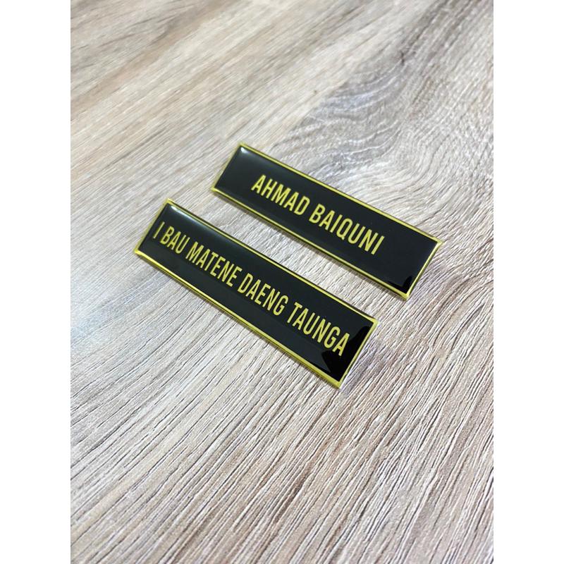 Jual Papan Nama / Name tag Baju Guru atau sekolah | Shopee Indonesia