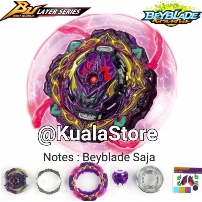 Jual Beyblade Burst Ultimate Barricade Lucifer Mobius B206 DB BU ...