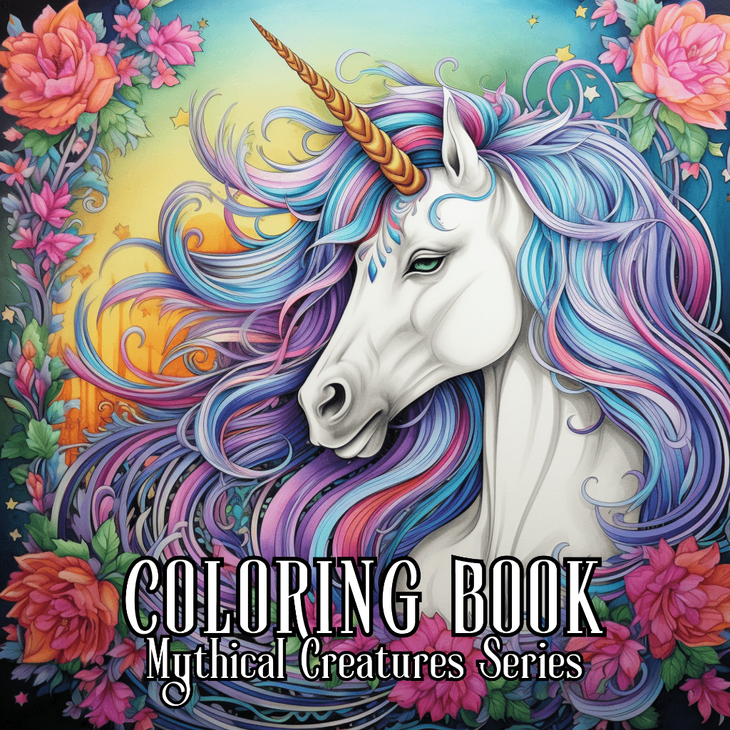 Jual Mythical Creatures Series Coloring Book | Shopee Indonesia