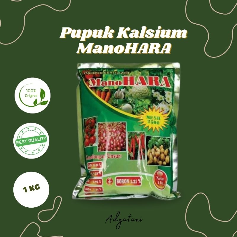 Jual Pupuk Kalsium ManoHara 1 Kg Original | Shopee Indonesia