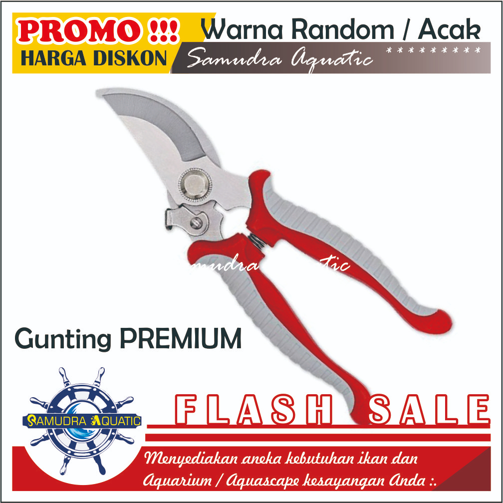 Jual Alat Potong Rumput Sistetis, Gunting Rumput Aquarium, Gunting ...