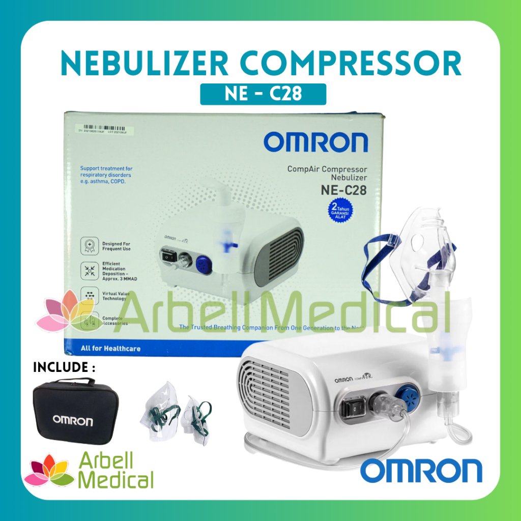Jual Nebulizer OMRON NEC28 | Shopee Indonesia