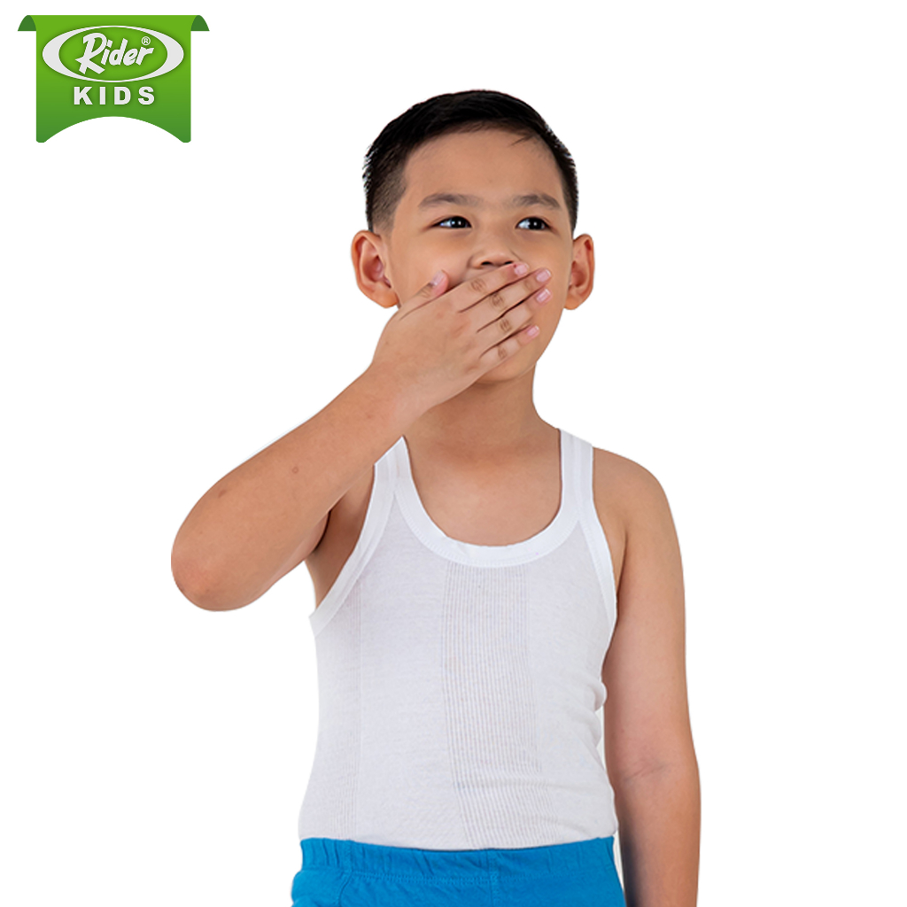 Jual Rider Kids - Singlet Anak R123BB Warna Putih isi 1 Pcs | Shopee ...