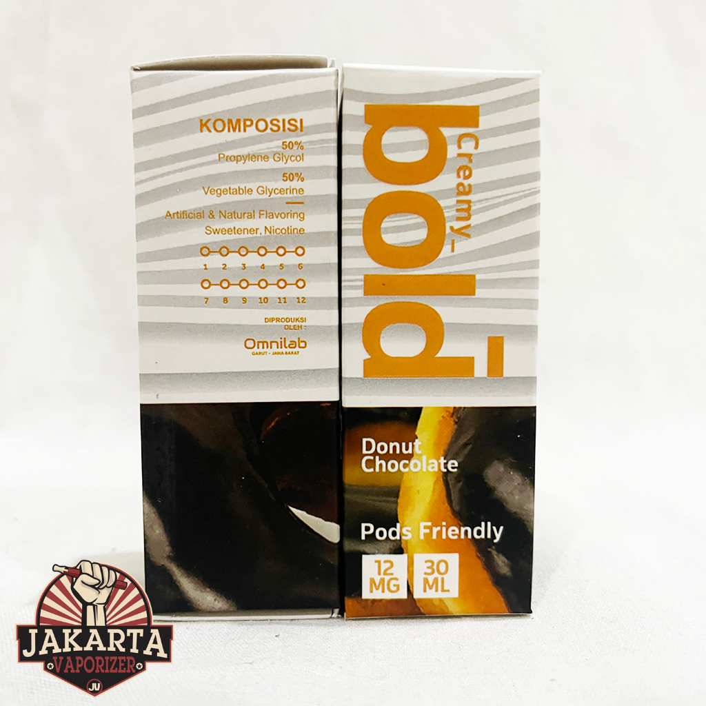 Jual PODS FRIENDLY BOLD DONUT CHOCOLATE 30ML 12MG BY JOSS X OMNI LAB ...