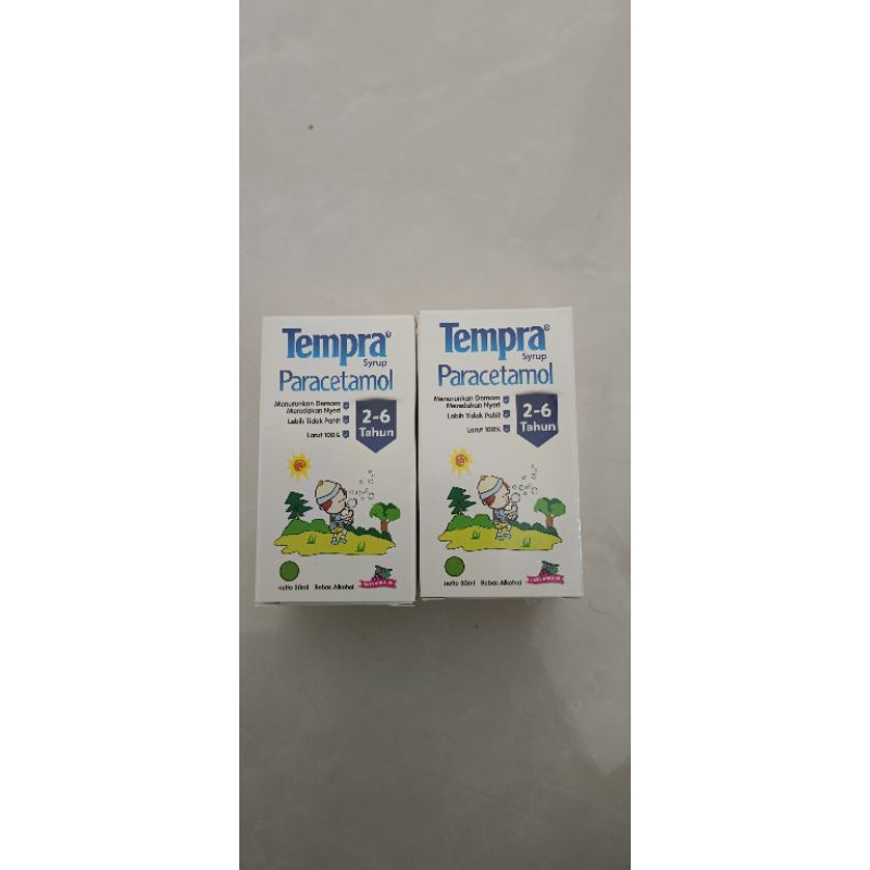 Jual TEMPRA SIRUP PARACETAMOL ANAK 2-6 TAHUN MENURUNKAN DEMAM DAN MEREDAKAN NYERI | Shopee Indonesia