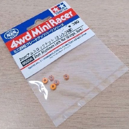 Jual Tamiya - 95556 Aluminium Lock Nut 2mm Orange - Original | Shopee ...